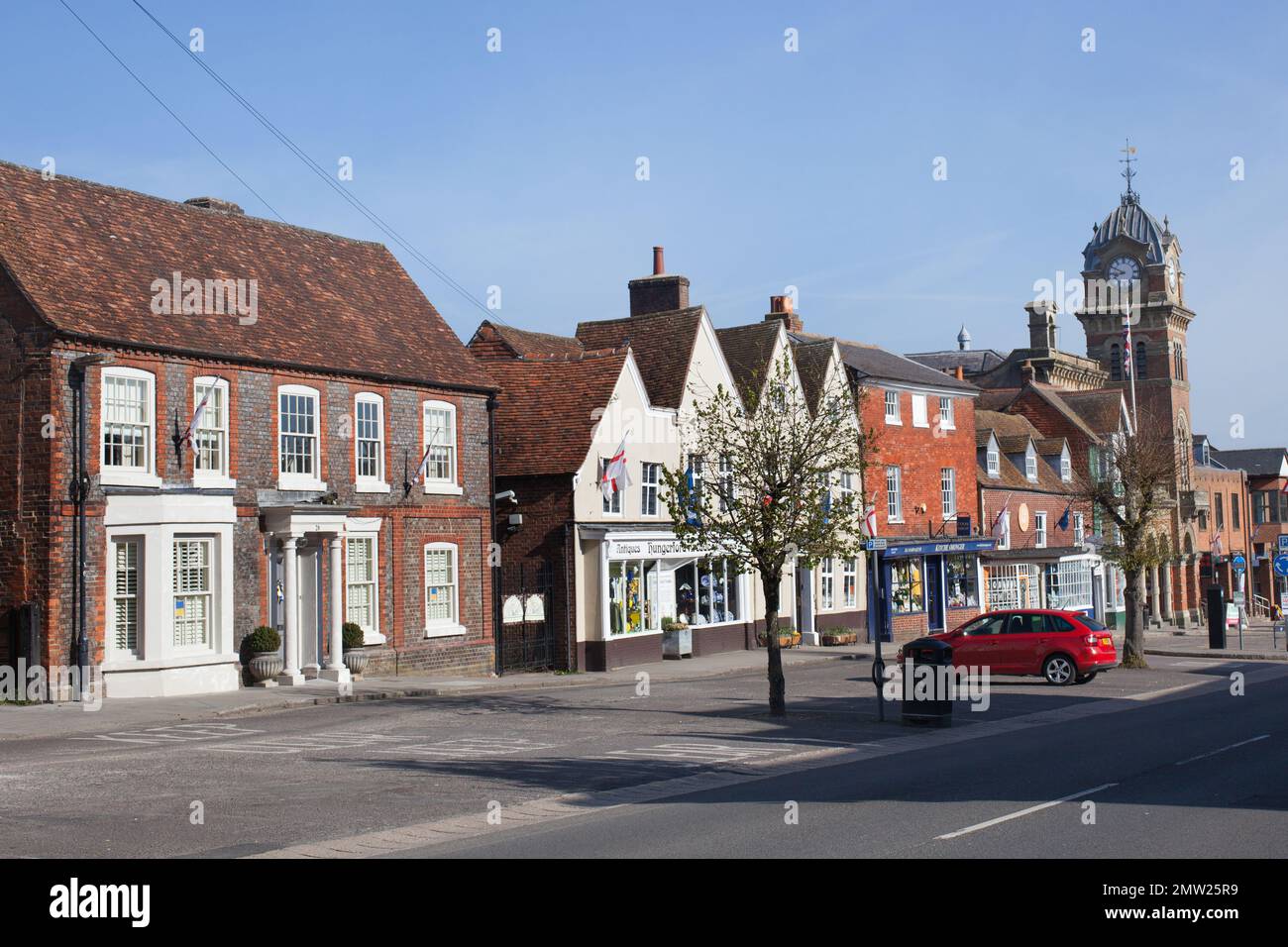 Views of Hungerford, Berkshire in the UK Stock Photo - Alamy