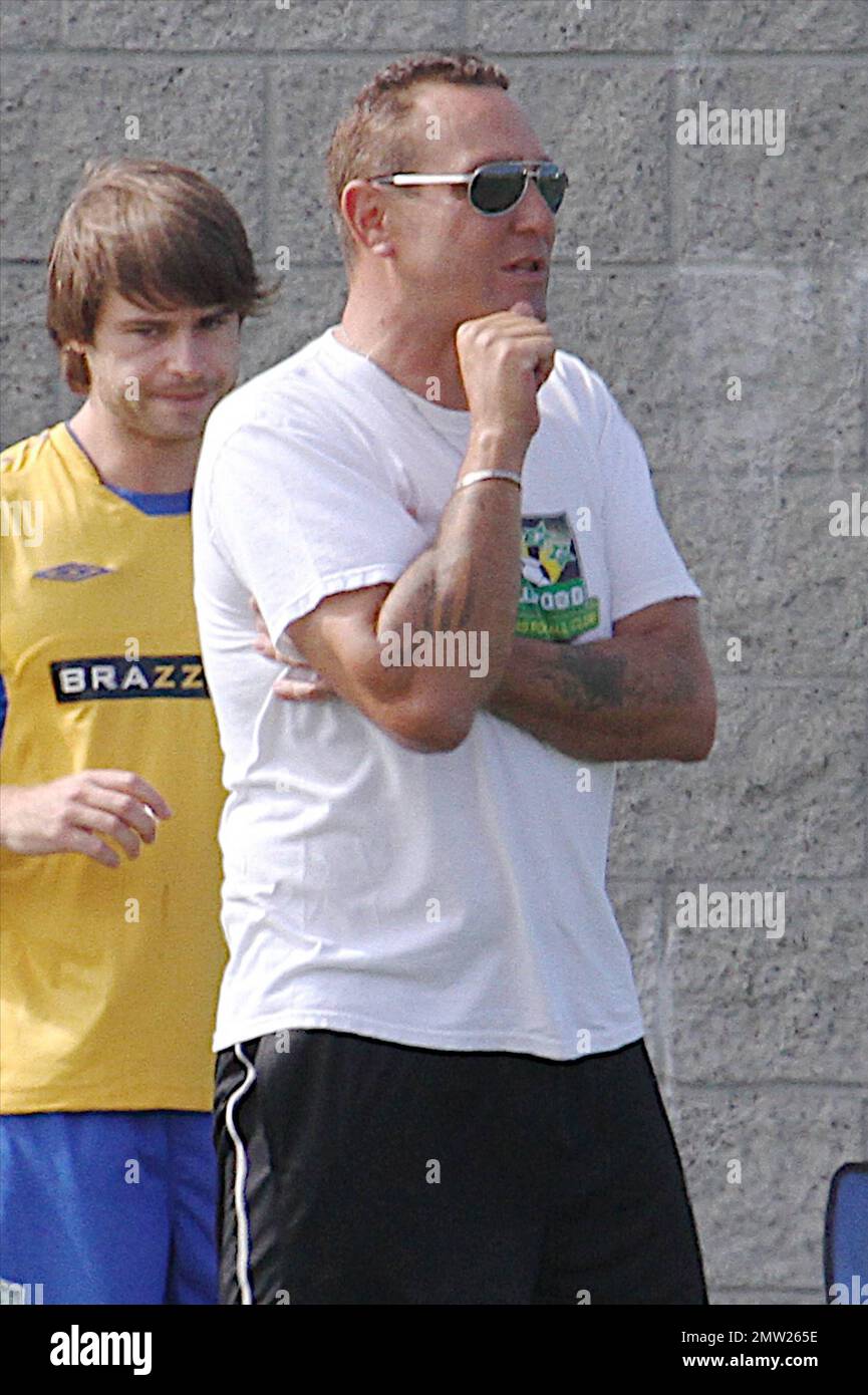 EXCLUSIVE!! Vinnie Jones gives his Hollywood All-Star Football Club a ...