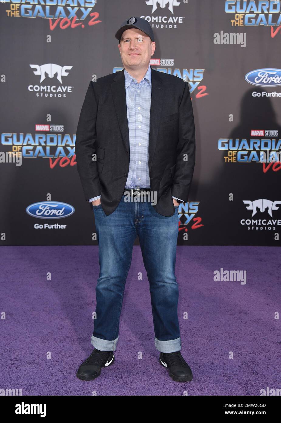 Marvel Studios President Kevin Feige arrives at the world premiere of ...