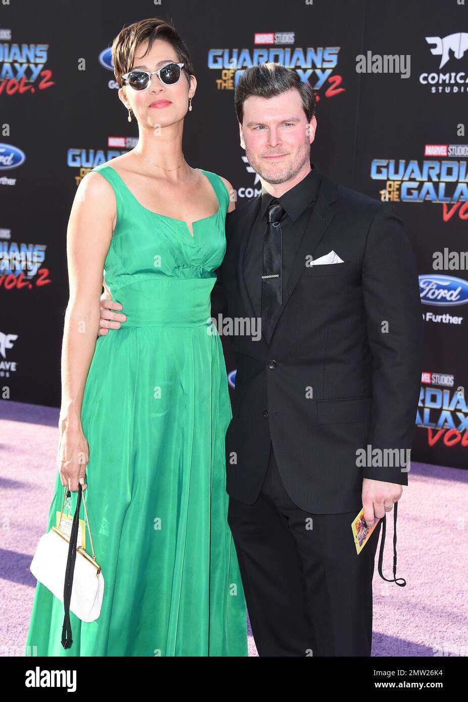 Leigh Wulff, left, and Joe Fria arrive at the world premiere of ...