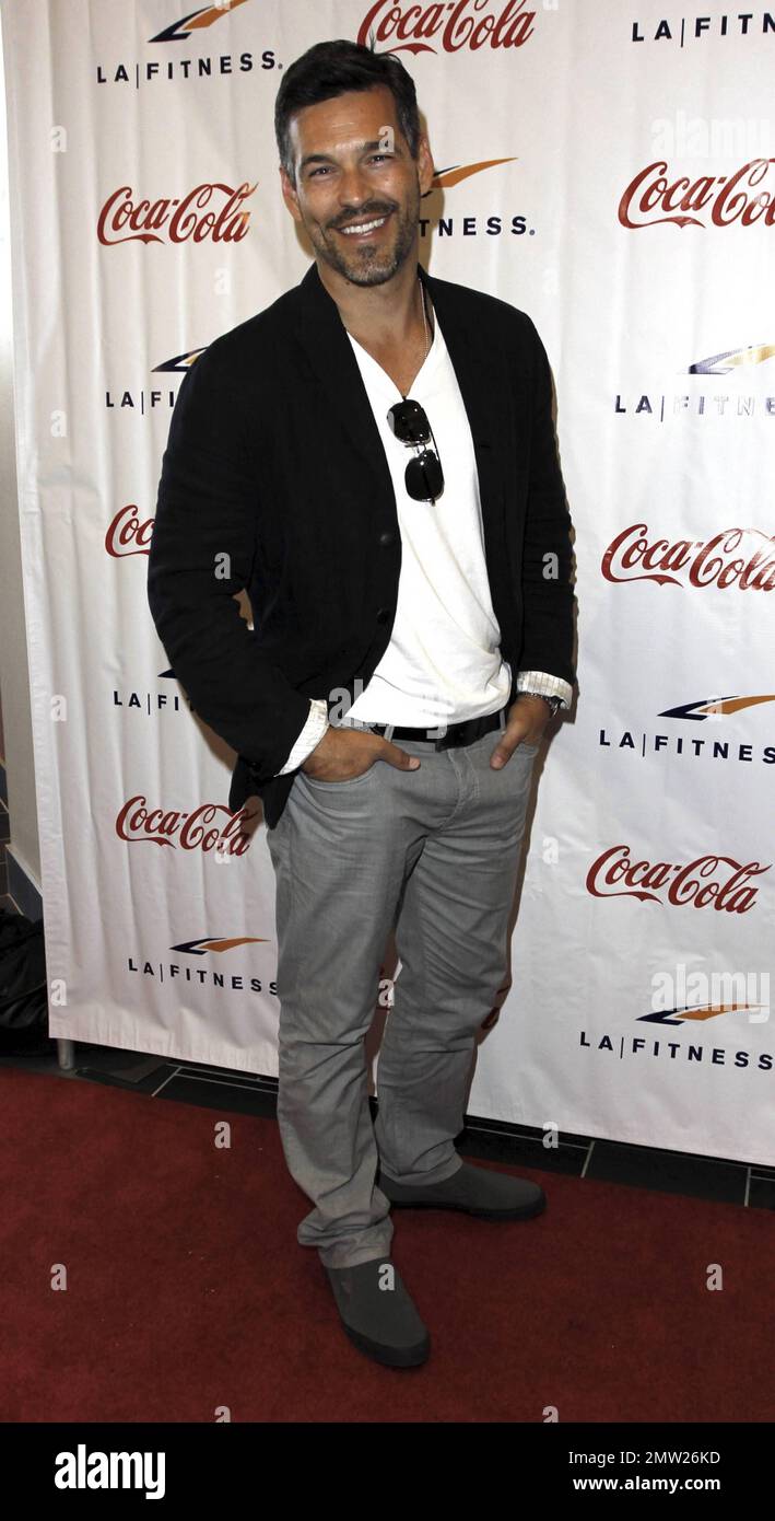 Eddie Cibrian at the Signature LA Fitness Grand Opening in Woodland ...