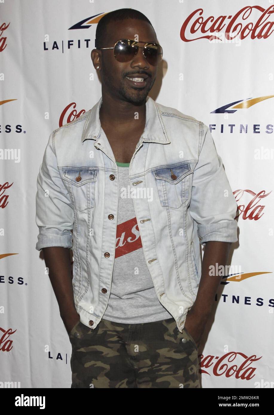 Ray J at the Signature LA Fitness Grand Opening in Woodland Hills for ...