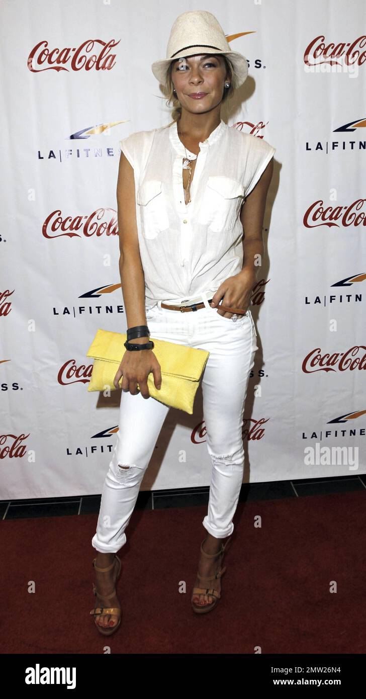 LeAnn Rimes at the Signature LA Fitness Grand Opening in Woodland Hills ...