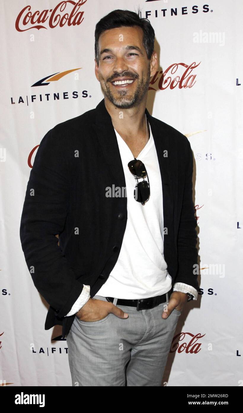 Eddie Cibrian at the Signature LA Fitness Grand Opening in Woodland ...