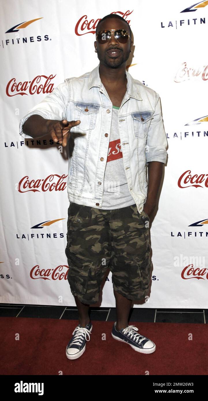 Ray J at the Signature LA Fitness Grand Opening in Woodland Hills for ...