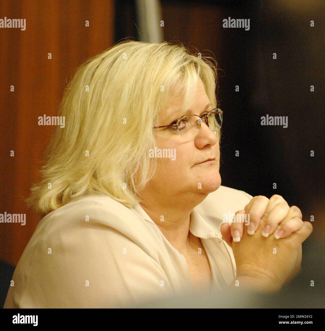 Anna Nicole Smith's mother Virgie Arthur in court at the Broward County ...