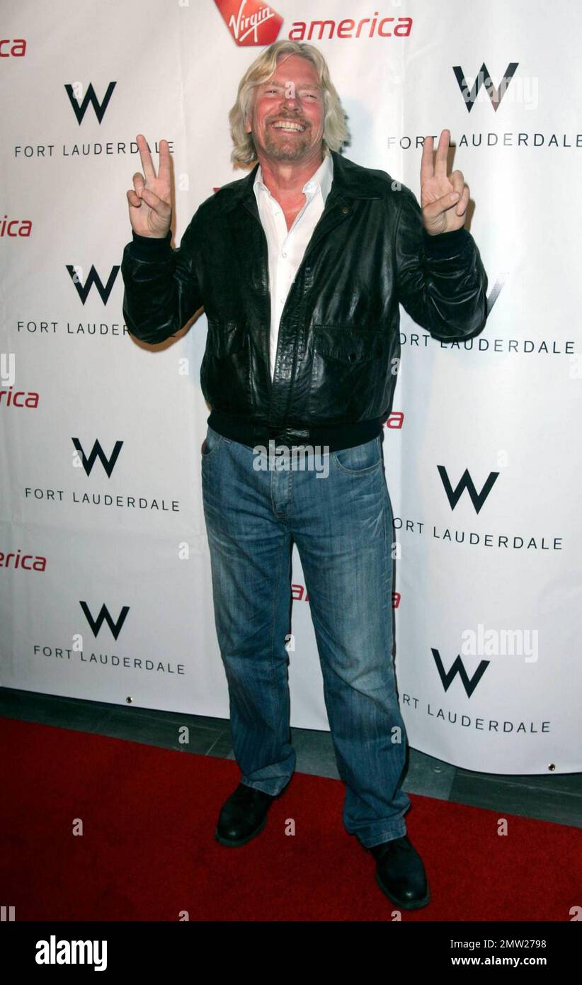 Virgin Group Founder and Chairman, Sir Richard Branson, hosts a launch ...