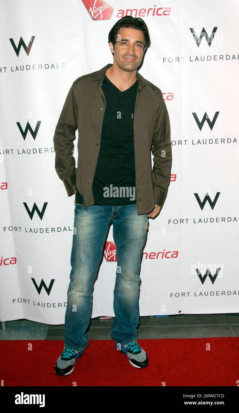 - French actor and model, Gilles Marini, attends a launch party ...
