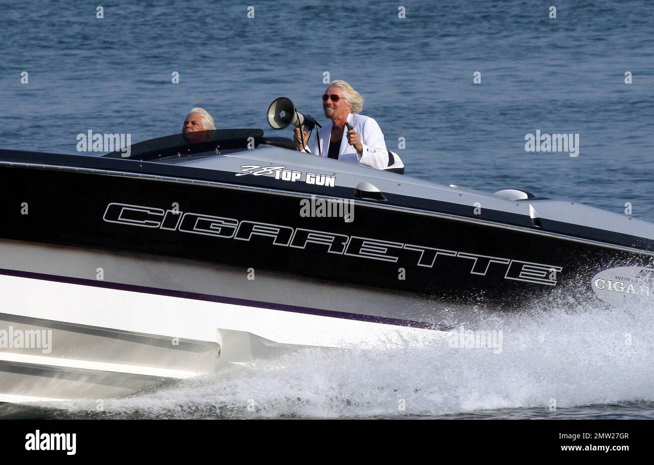 Richard Branson and Karolina Kurkova celebrate 25 years of Virgin ...