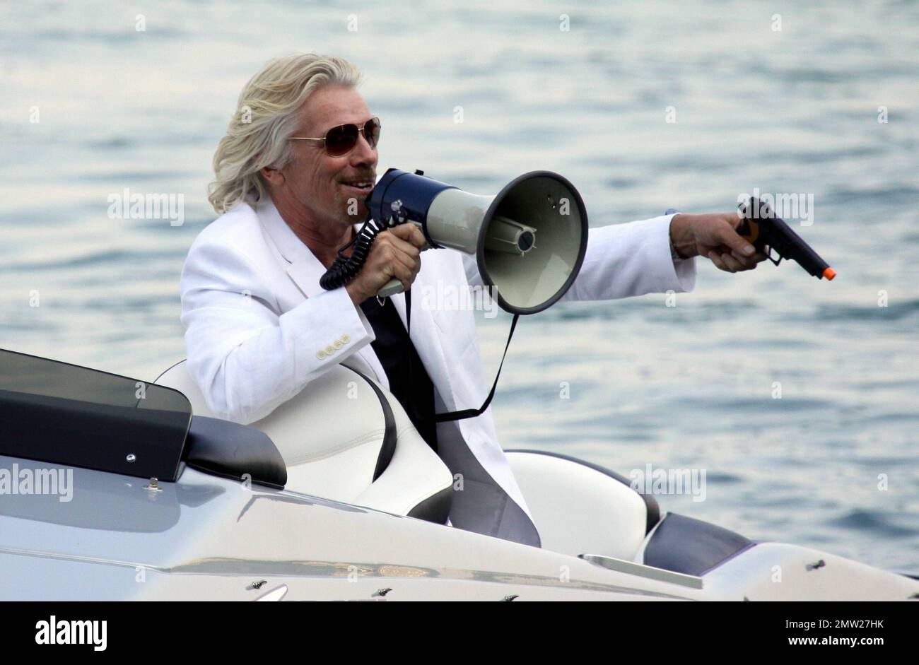 Richard Branson and Karolina Kurkova celebrate 25 years of Virgin ...