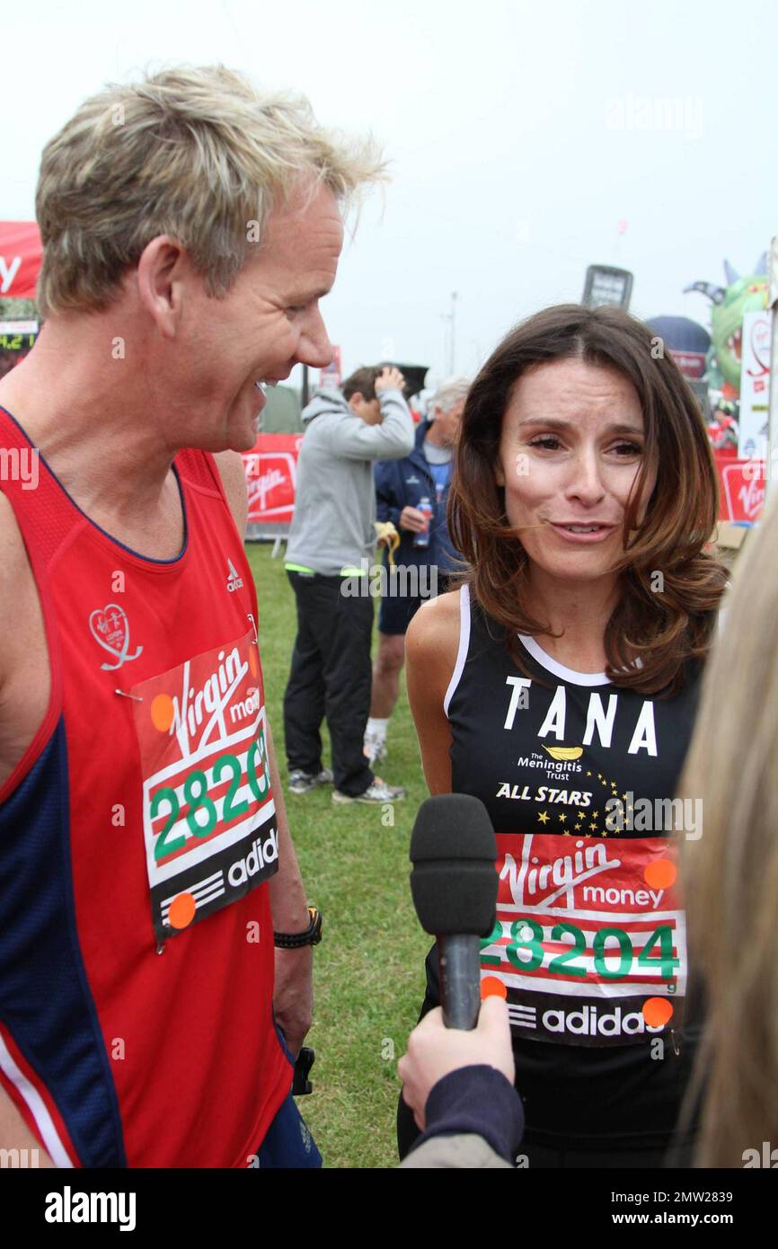 Gordon Ramsay and Tana Ramsay participate, along with several other ...