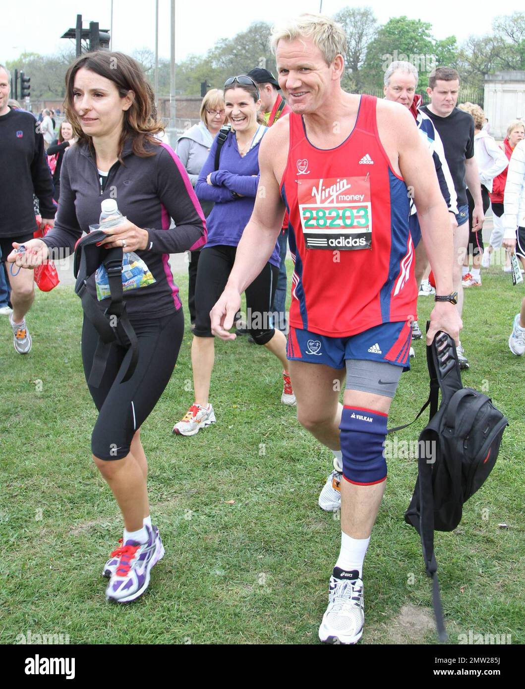Gordon Ramsay and Tana Ramsay participate, along with several other ...