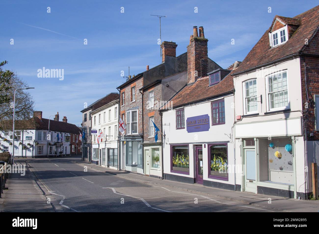 Views of Hungerford, Berkshire in the UK Stock Photo - Alamy