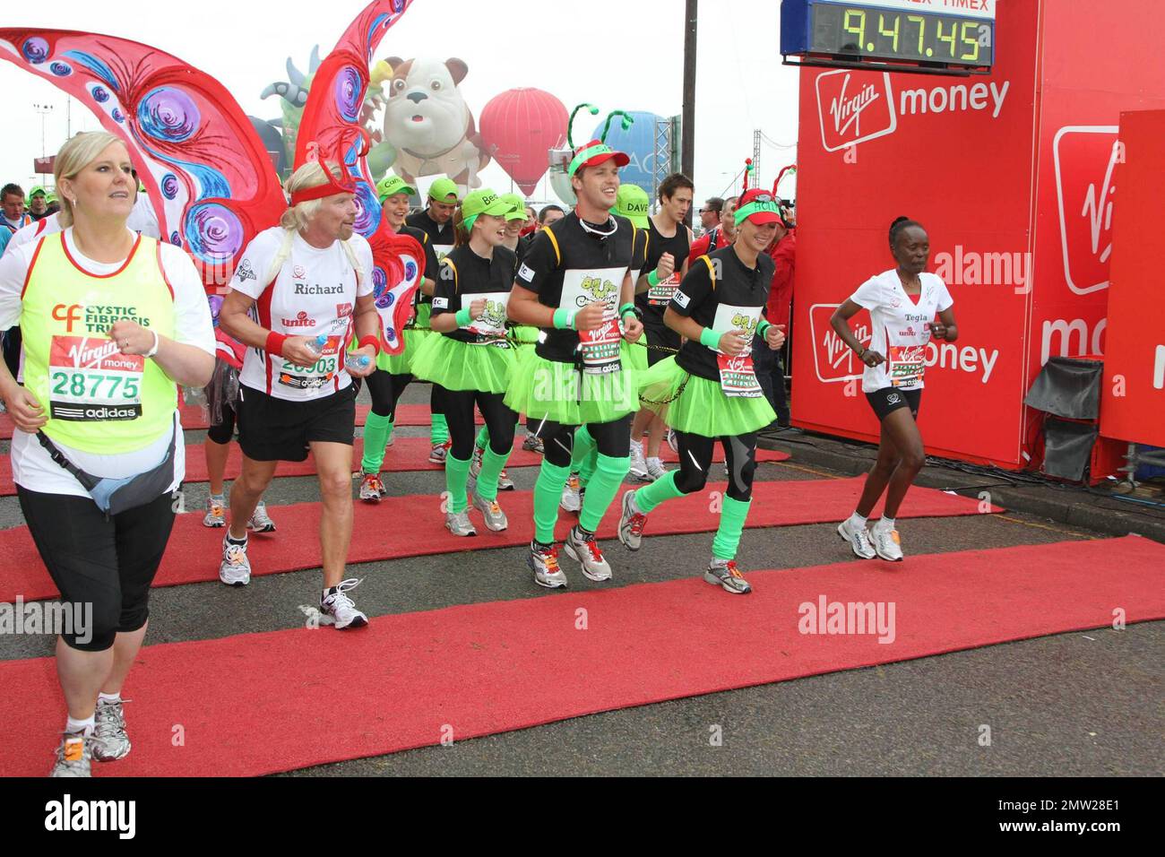 Princess beatrice and sam branson 2010 virgin london marathon london hi ...