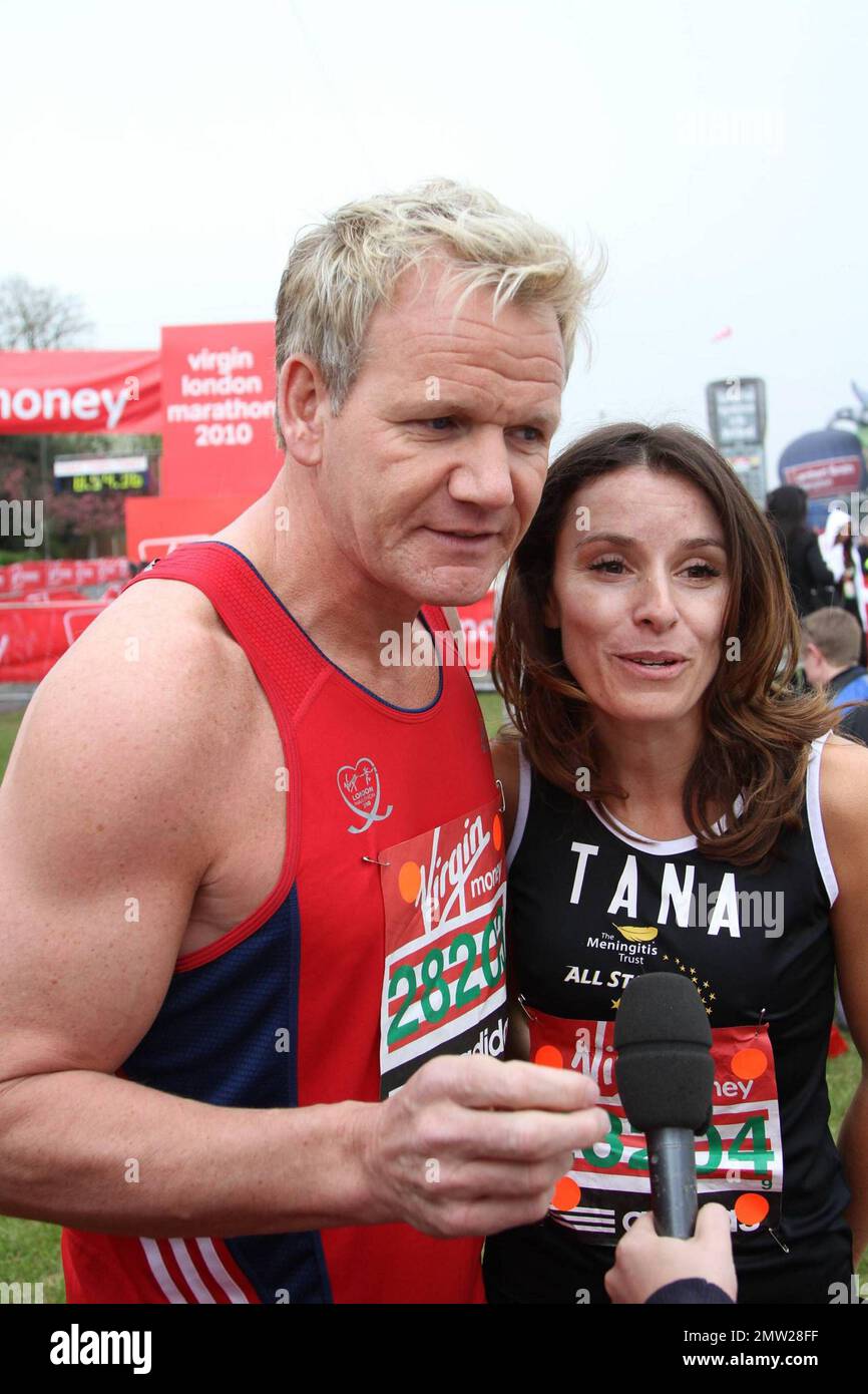 Gordon Ramsay and Tana Ramsay participate, along with several other ...