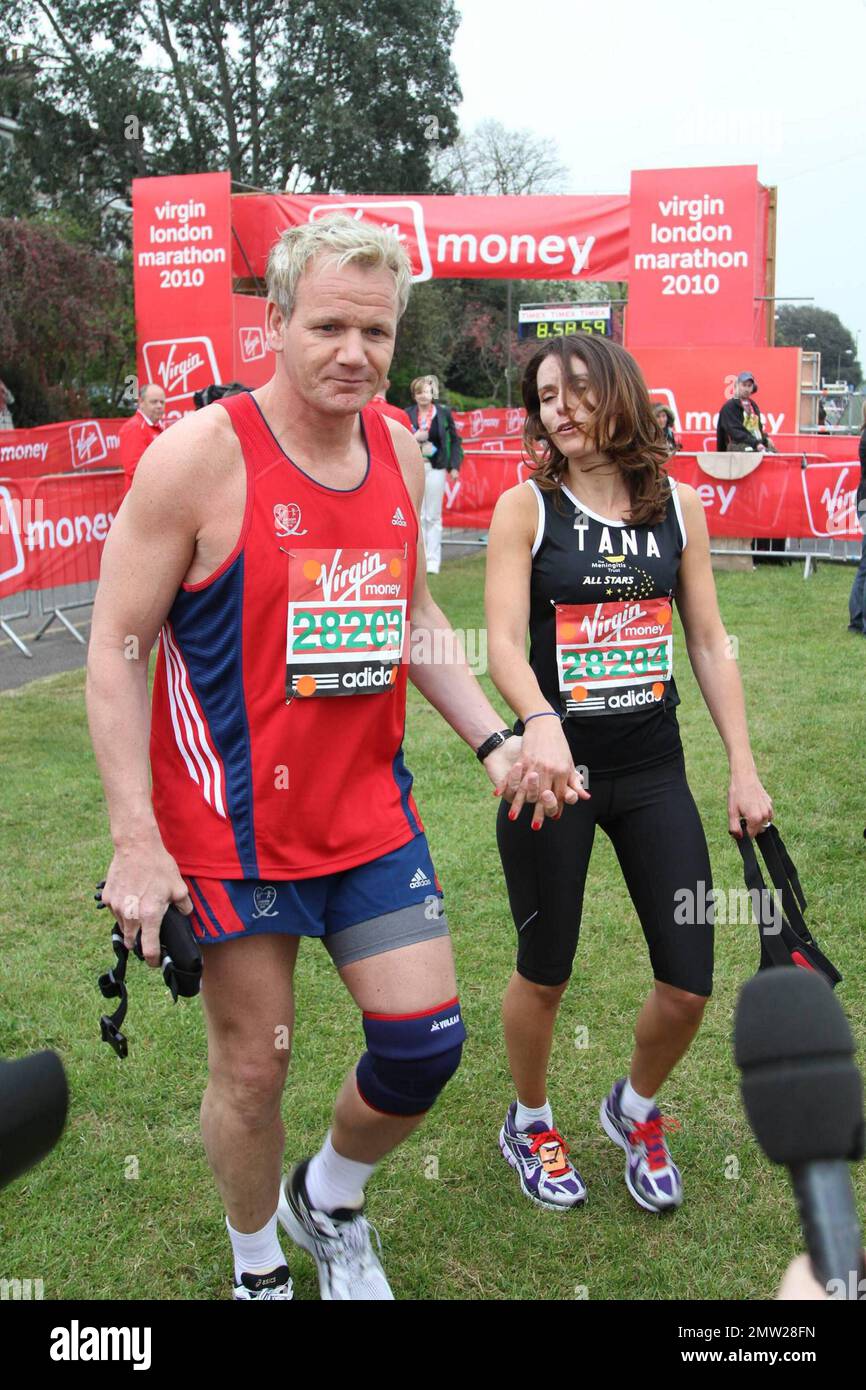Gordon Ramsay and Tana Ramsay participate, along with several other ...