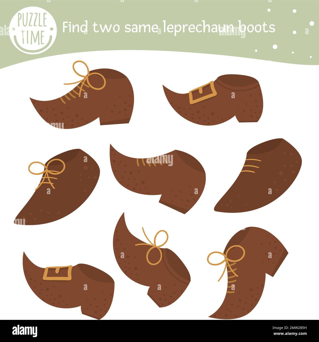 Matching shoe Stock Vector Images - Alamy