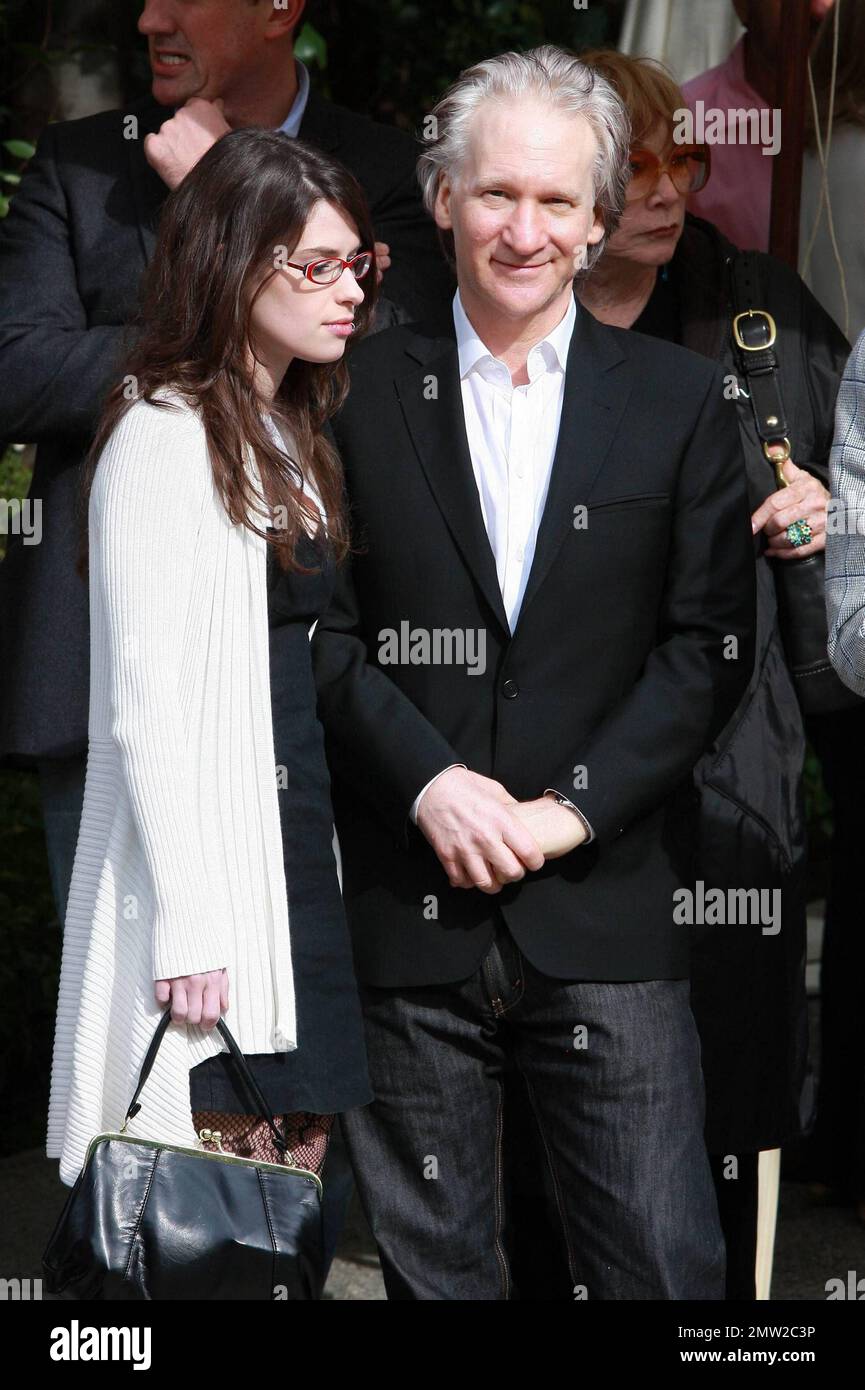 Bill Maher and Cara Santa Maria leave the annual Von Furstenberg pre ...
