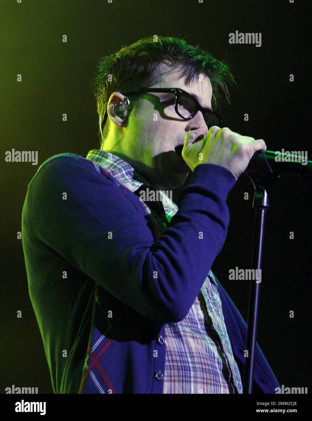Rivers Cuomo of Weezer performs live during day one of Voodoo ...