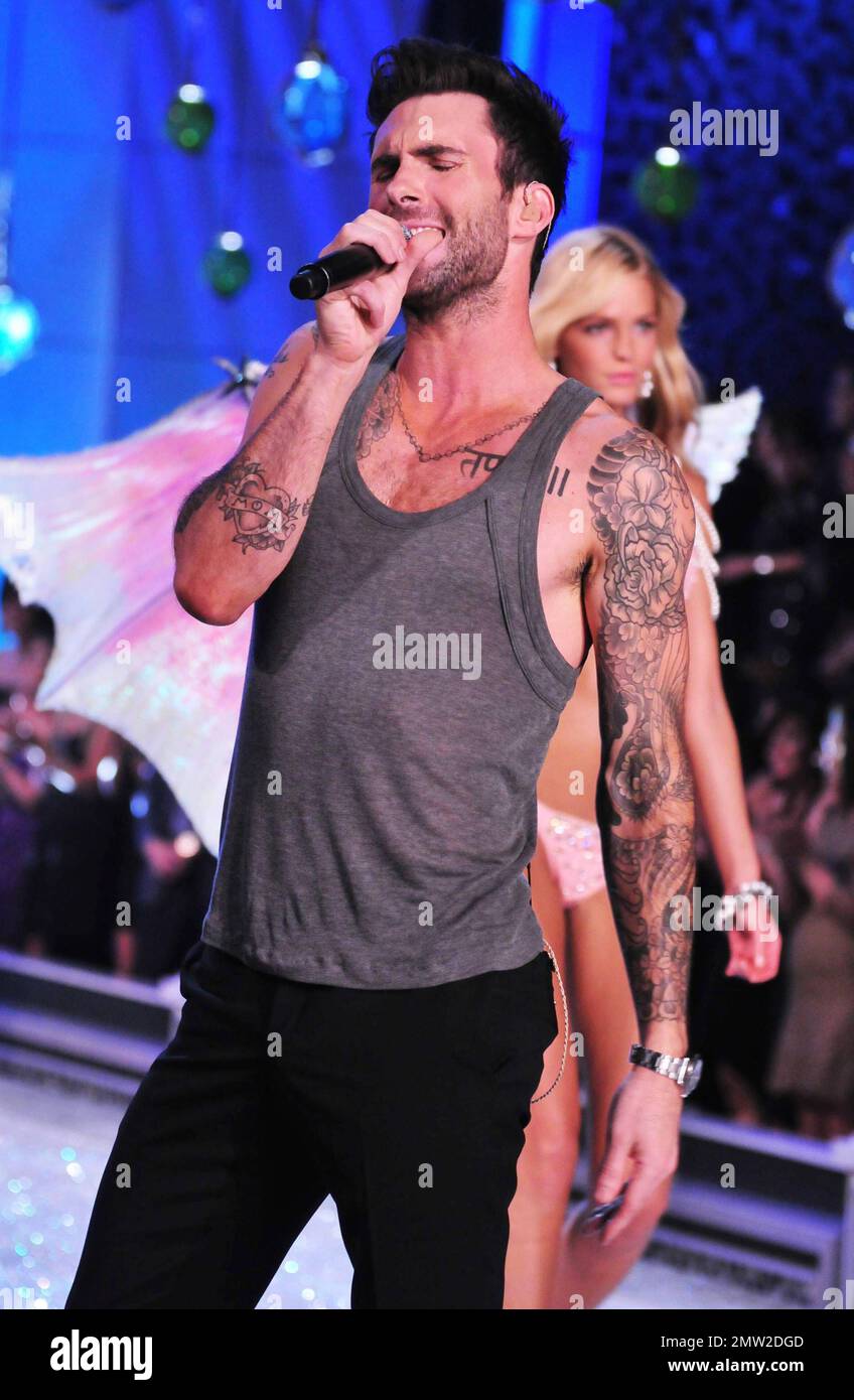Adam Levine at the Victoria's Secret Fashion Show at the Lexington ...