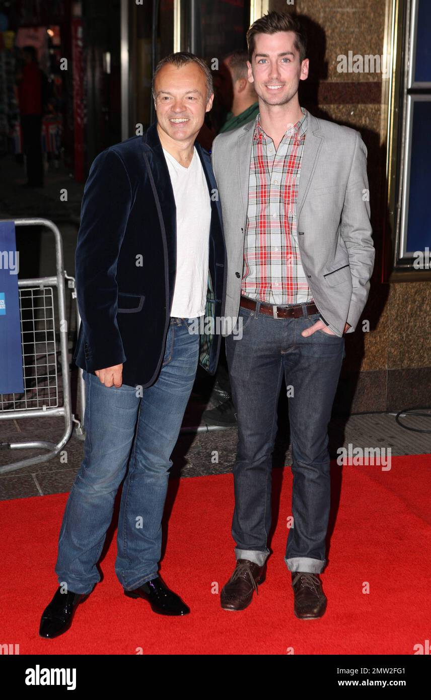 Graham Norton and boyfriend attend the screening of 'W.E.' at The 55th ...