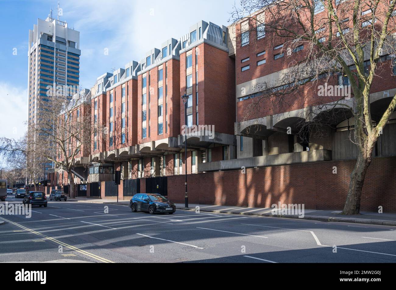 Hyde Park Barracks, home to the Household Cavalry Mounted Regiment ...