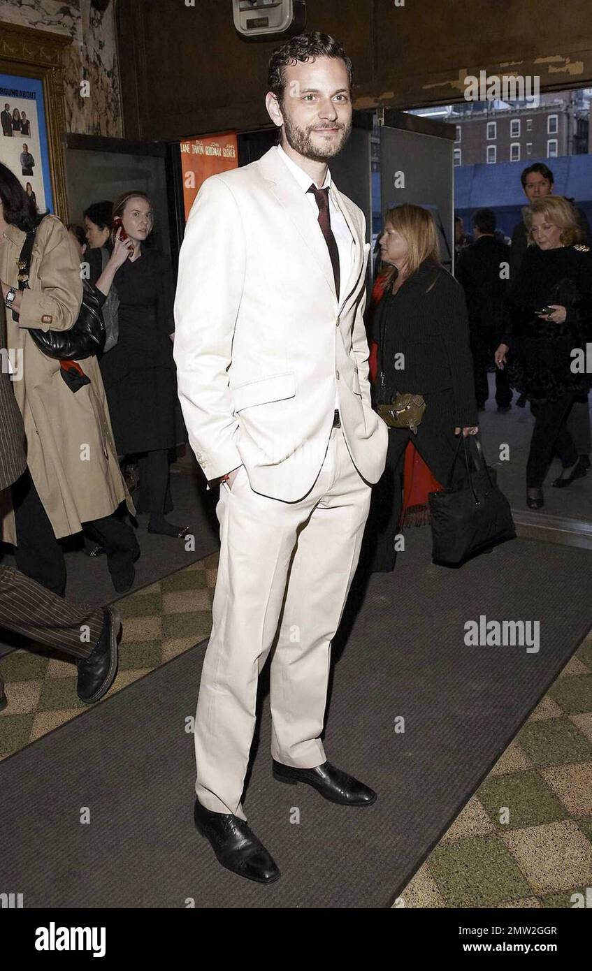 Wayne Wilcox attending the opening night of Samuel Beckett's "Waiting ...