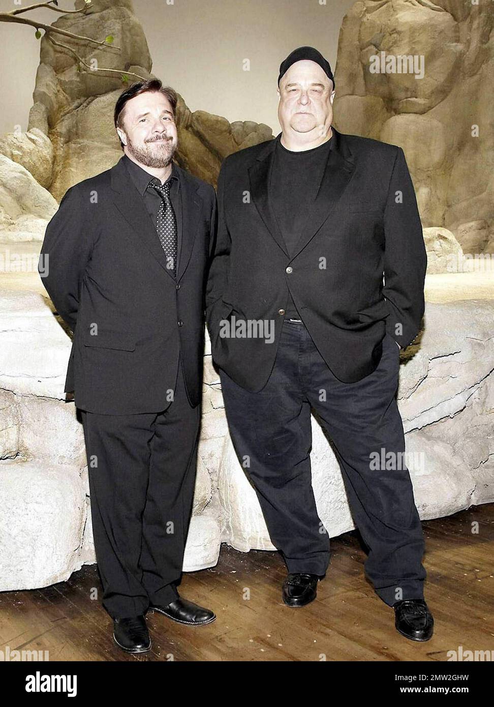 John Goodman with Nathan Lane the opening night of Samuel Beckett's ...
