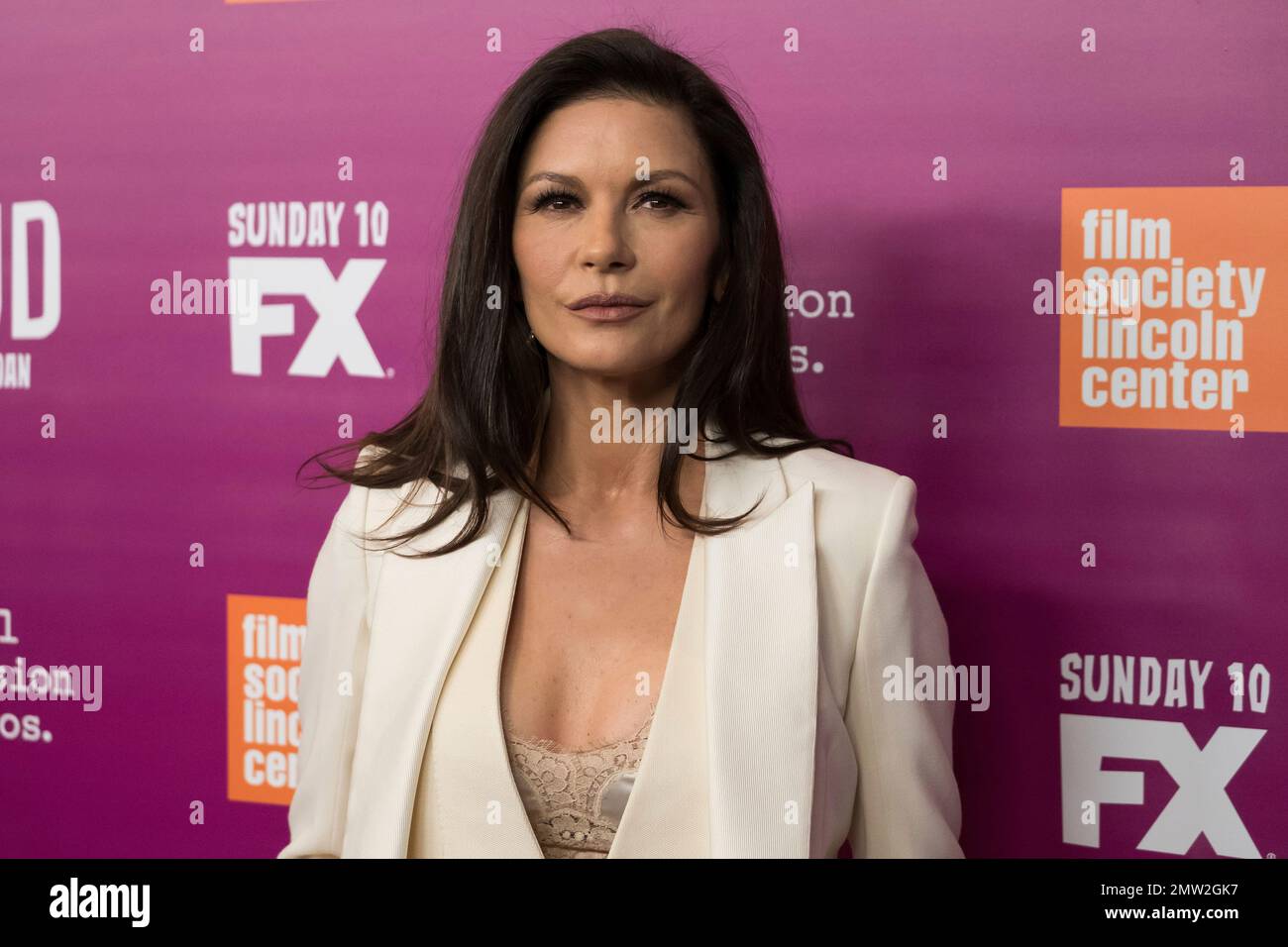 Catherine Zeta-Jones attends a screening of FX's "Feud: Bette and Joan ...