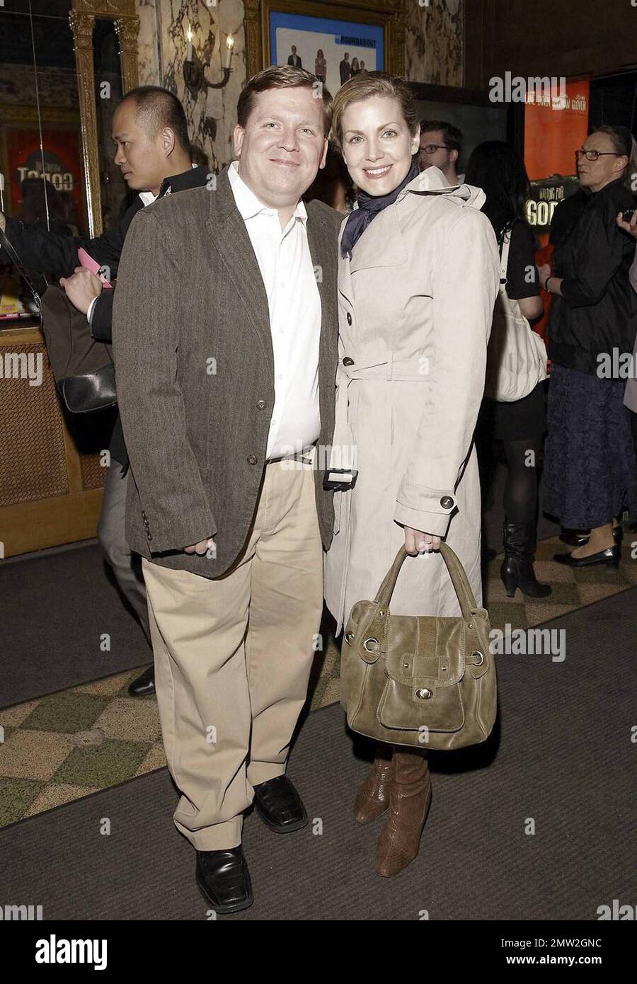 David Lindsay-Abaire attending the opening night of Samuel Beckett's ...
