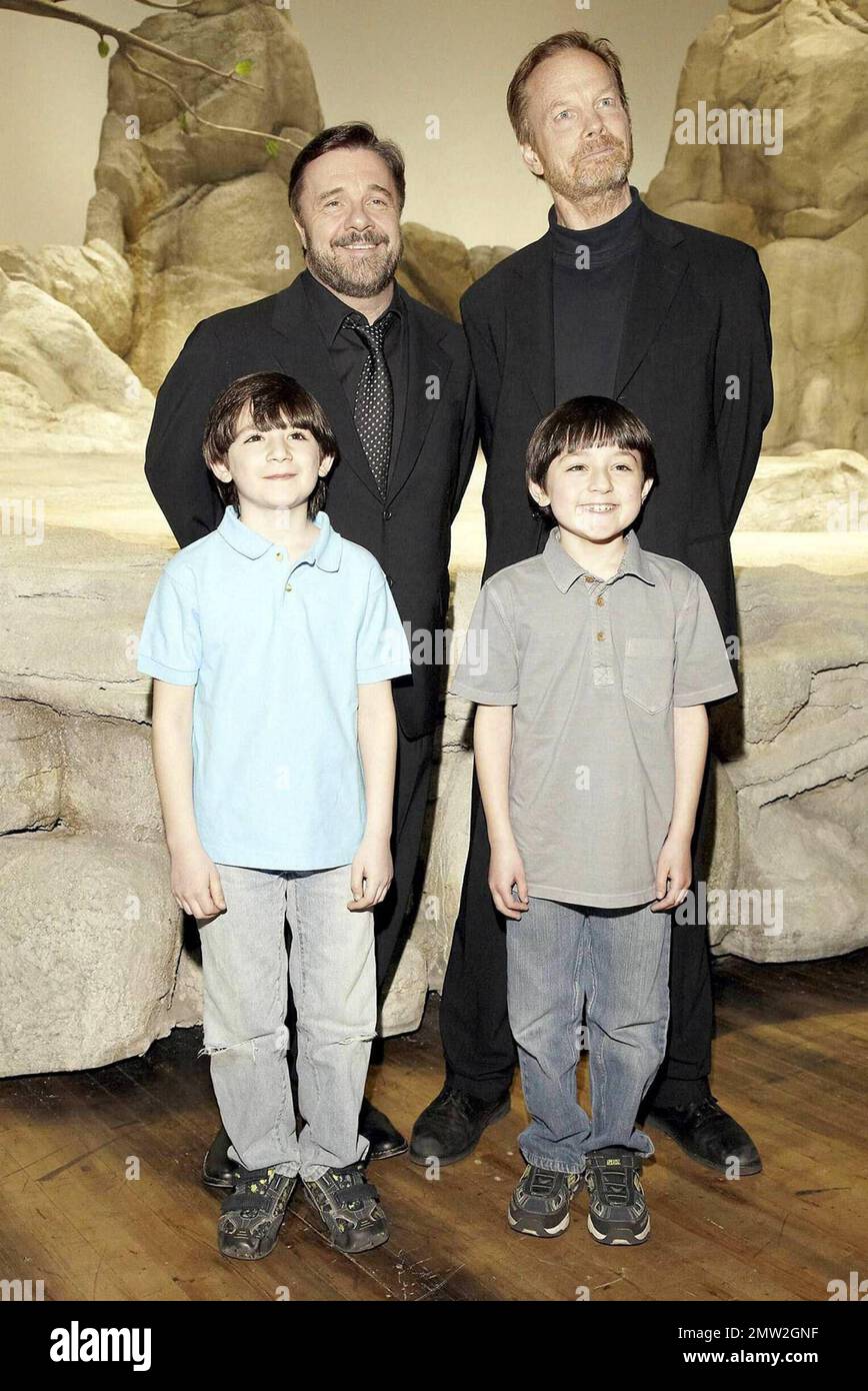 Nathan Lane, Bill Irwin, Matthew Schechter and Cameron Clifford the ...
