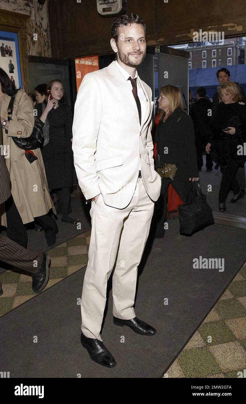 Wayne Wilcox attending the opening night of Samuel Beckett's "Waiting ...