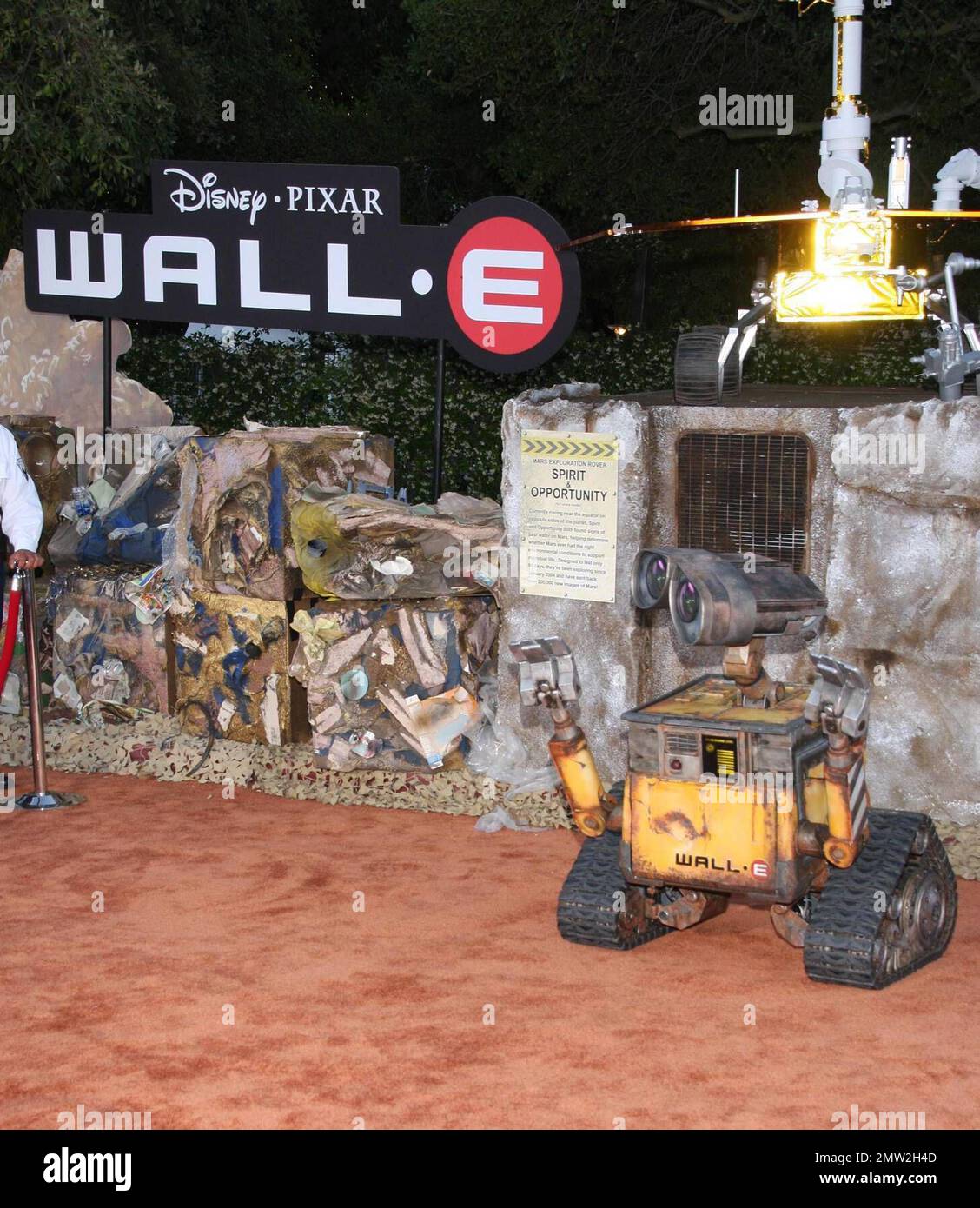WALL-E arrives for the world premiere of WALL-E at the Greek Theater in Los Angeles, CA. 6/21/08 ...
