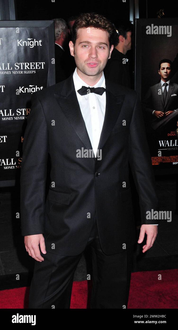 John Buffalo Mailer at the premiere of "Wall Street: Money Never Sleeps ...