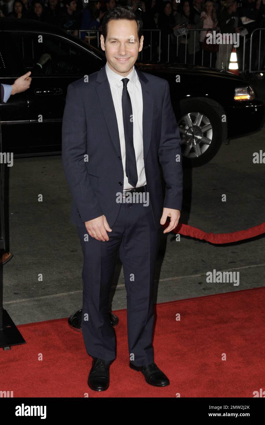 Paul Rudd at the World Premiere of "Wanderlust" held at the Mann ...