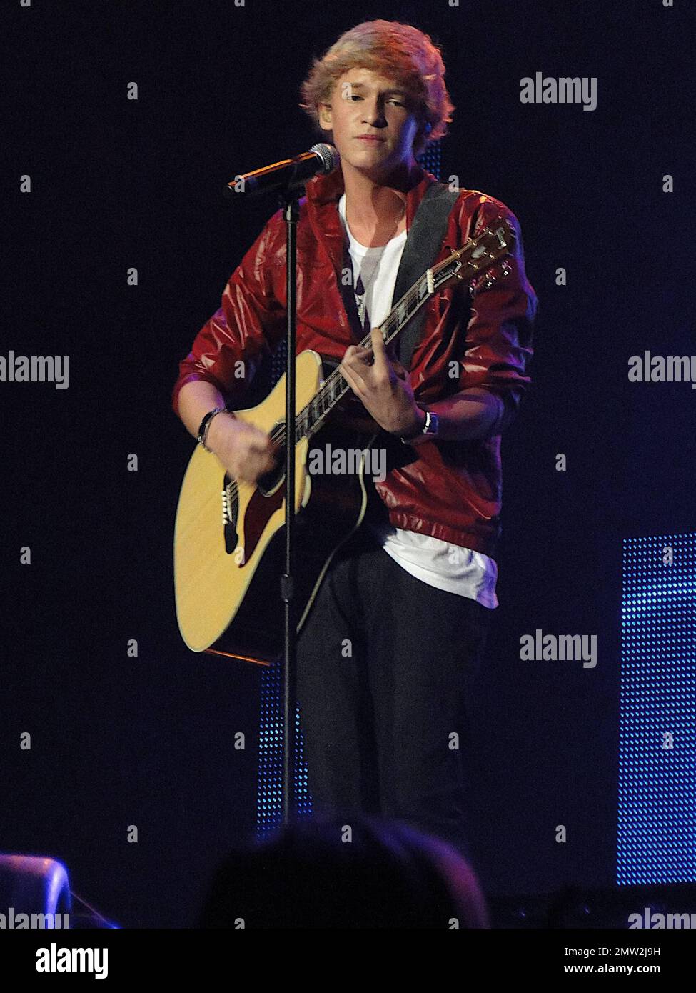 Cody Simpson at 102.7 KIIS FM's Wango Tango 2011 at the Staples Center ...