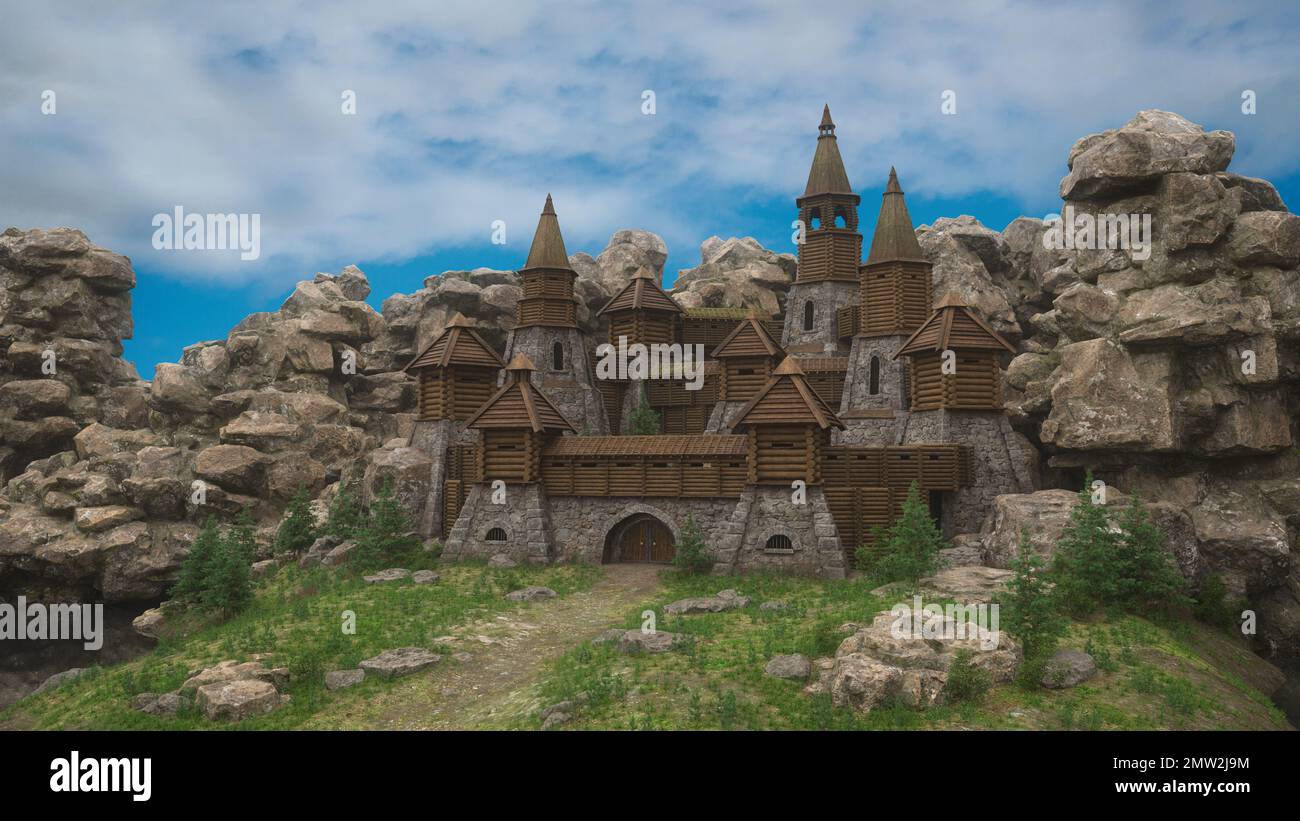 Fantasy Medieval Castle