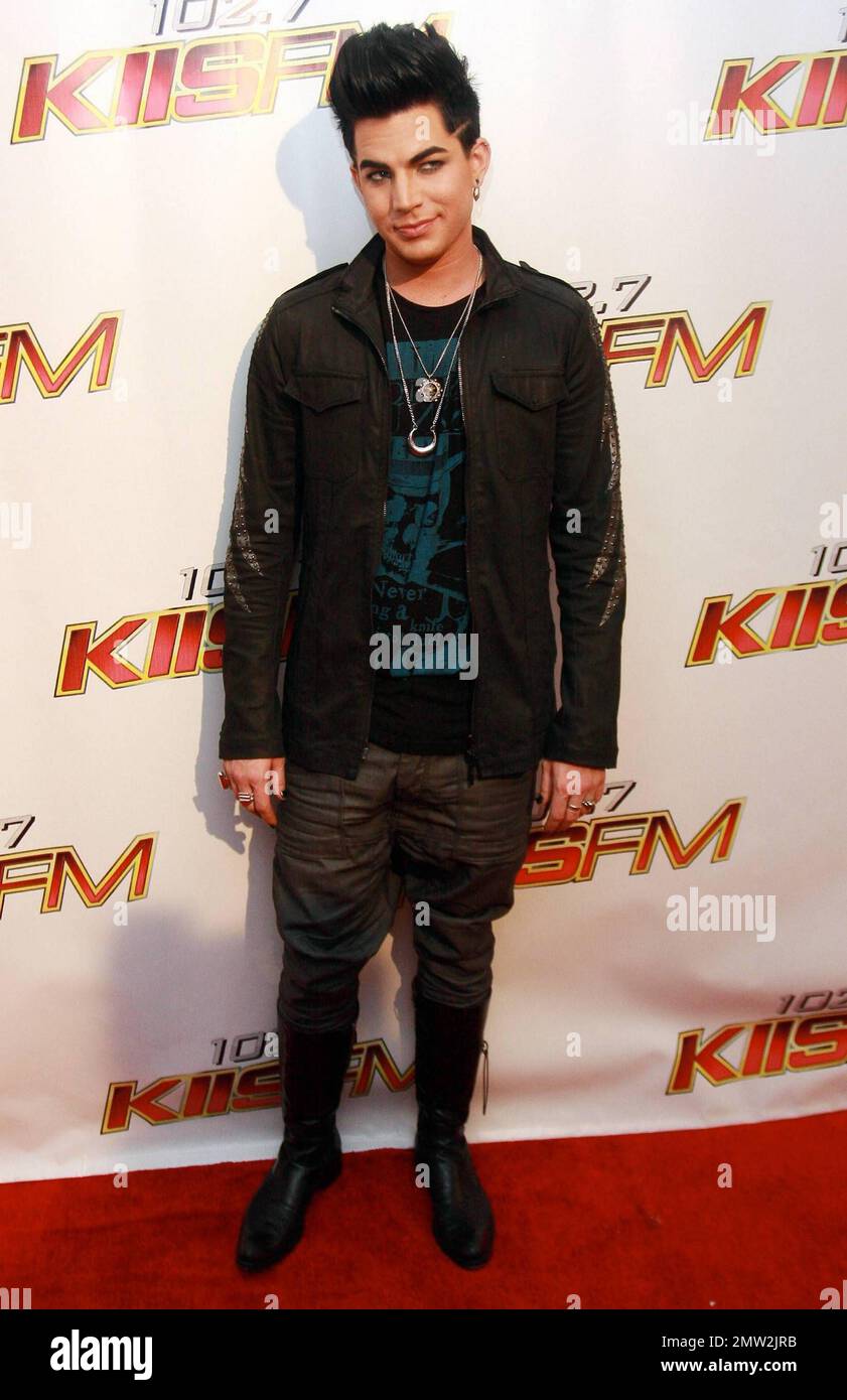 Adam Lambert walks the red carpet at the KIIS FM Wango Tango 2010 Music ...