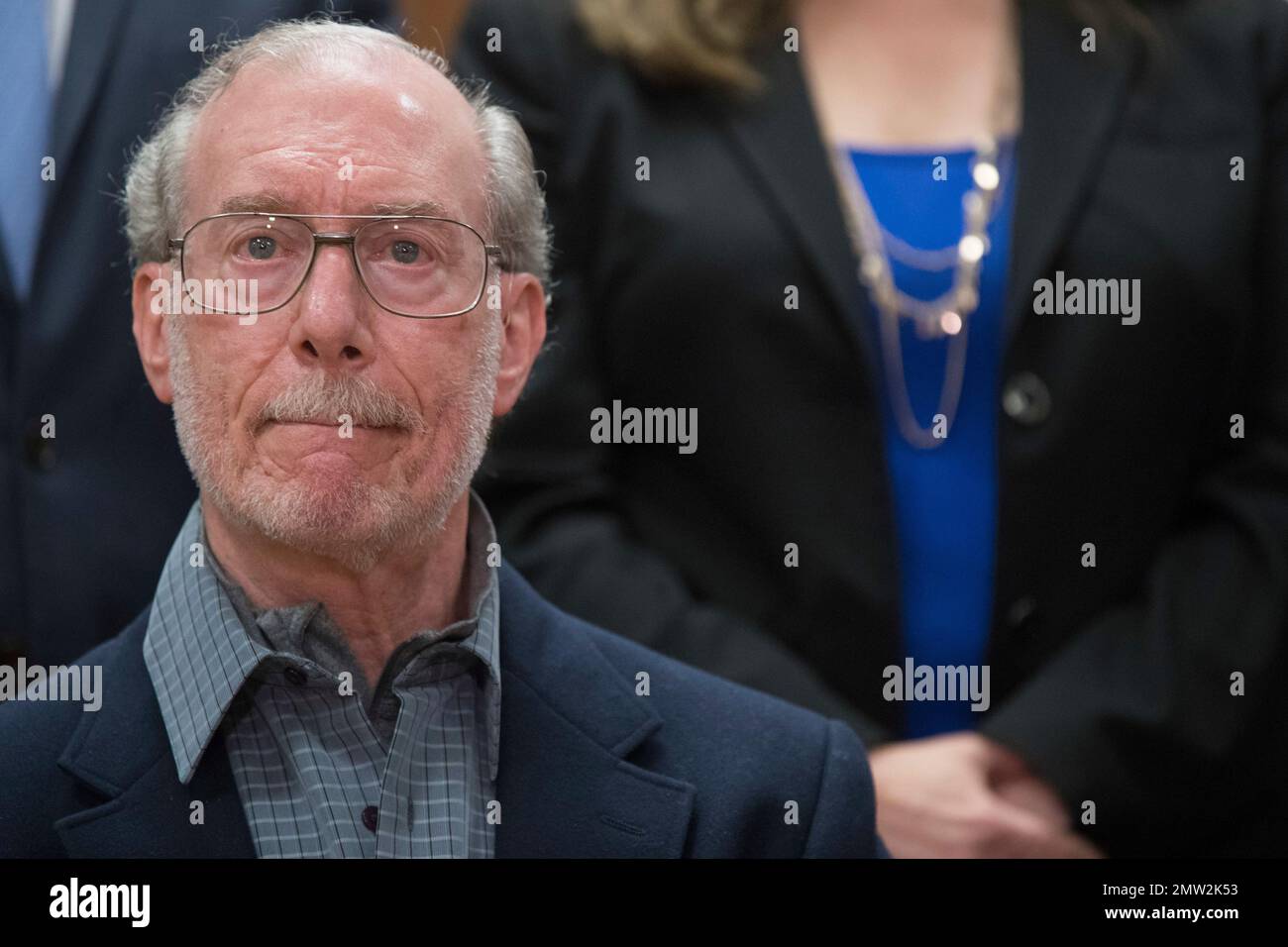 Stan Patz, father of 6-year-old Etan Patz, speaks to reporters after ...