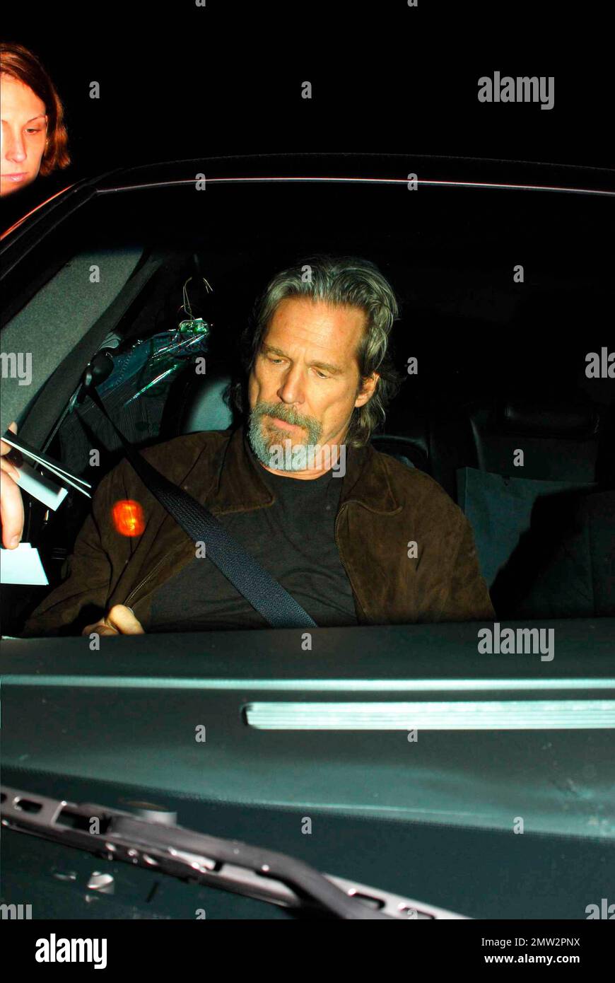Actor Jeff Bridges leaves the Jim Henson Studios in Hollywood after ...
