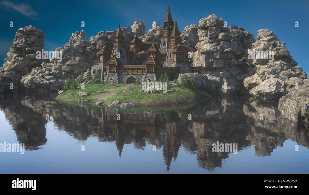 Fantasy Medieval Castle