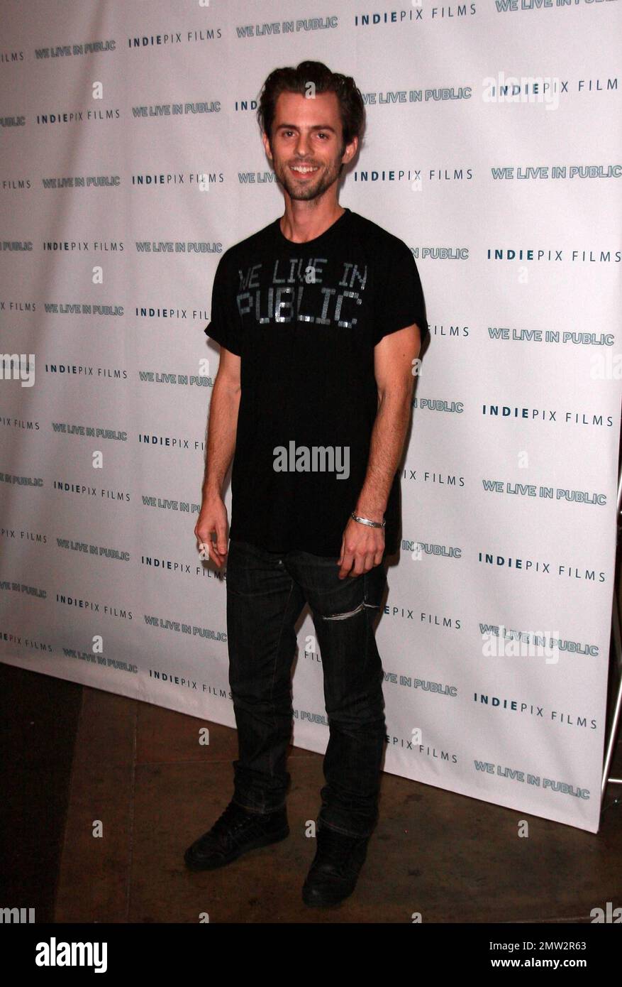 Nate Dushku at the "We Live In Public" event at the Egyptian Theatre in ...