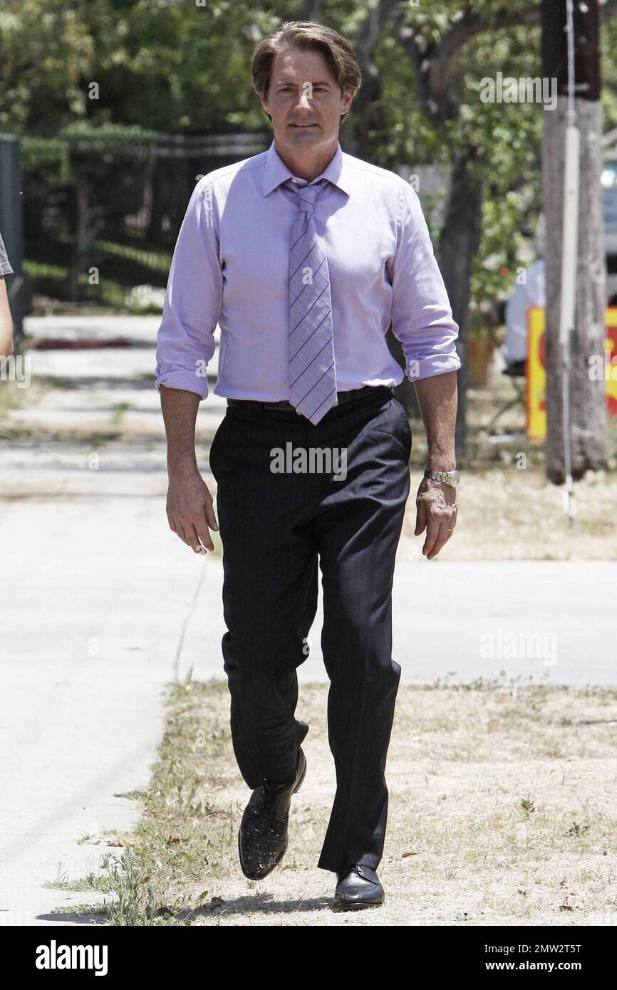 Teri Hatcher dons a wedding gown to film a scene for Desperate Housewives. Also on set were Eva ...