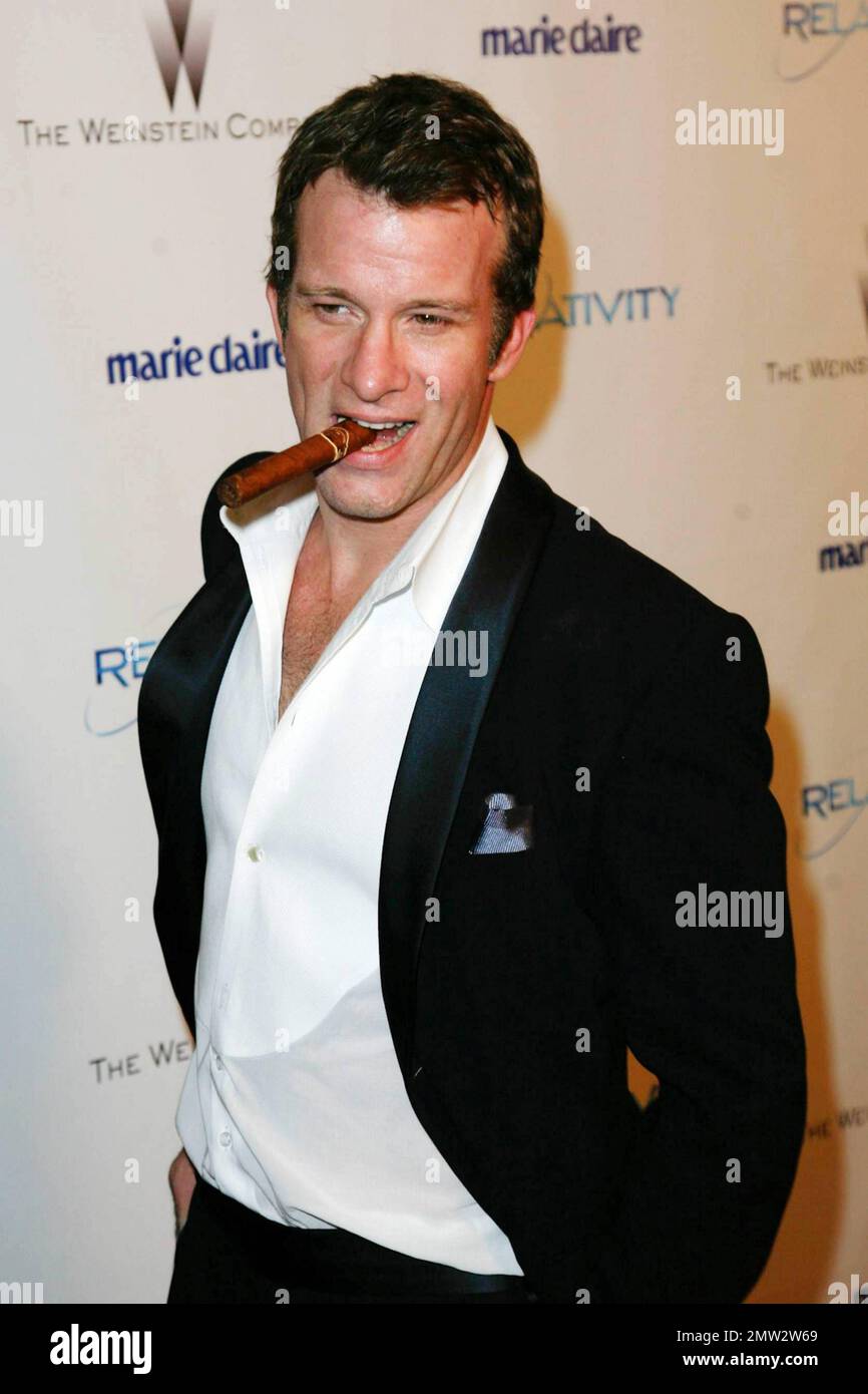 Thomas Jane poses for photographers at The Weinstein Company and ...