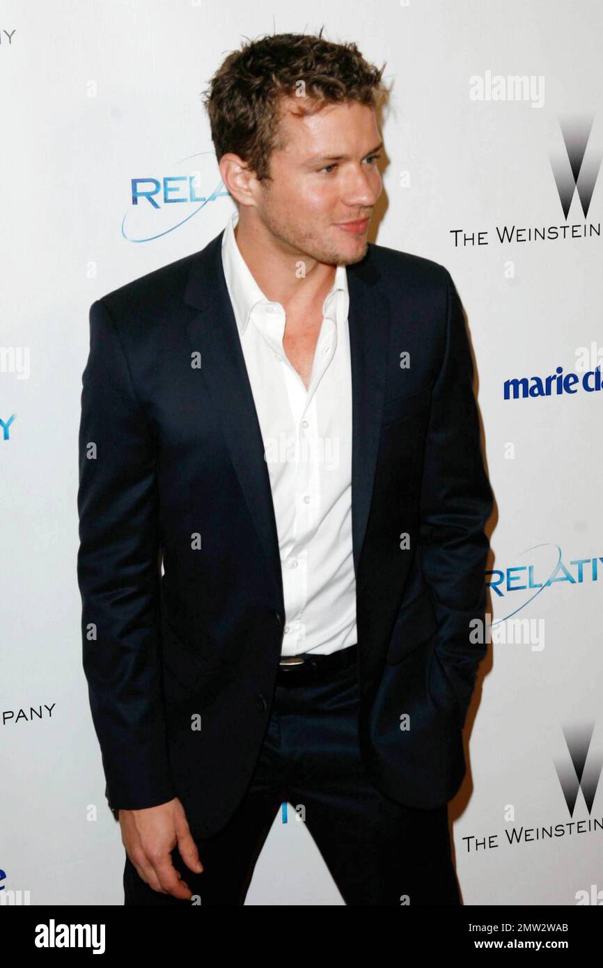 Ryan Phillippe poses for photographers at The Weinstein Company and ...