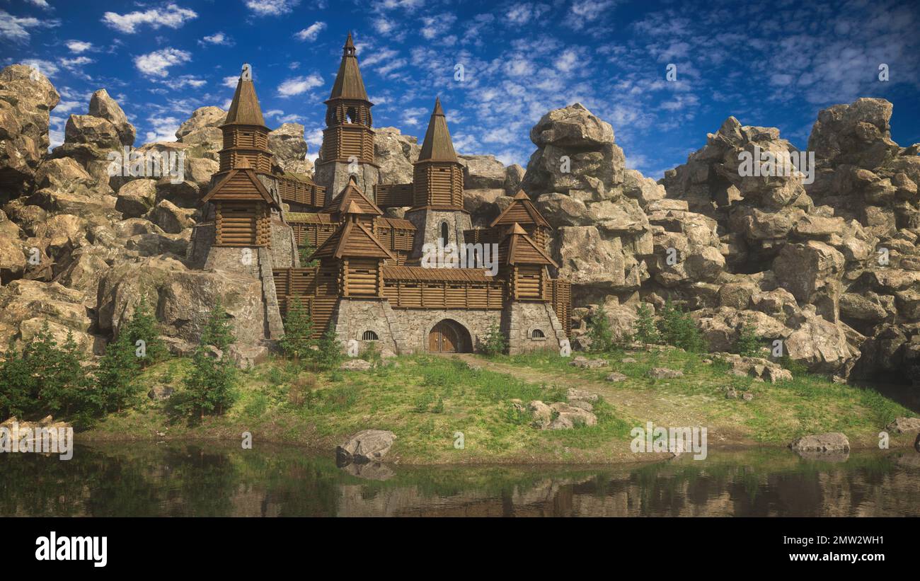 Fantasy Castle Fortress Hd