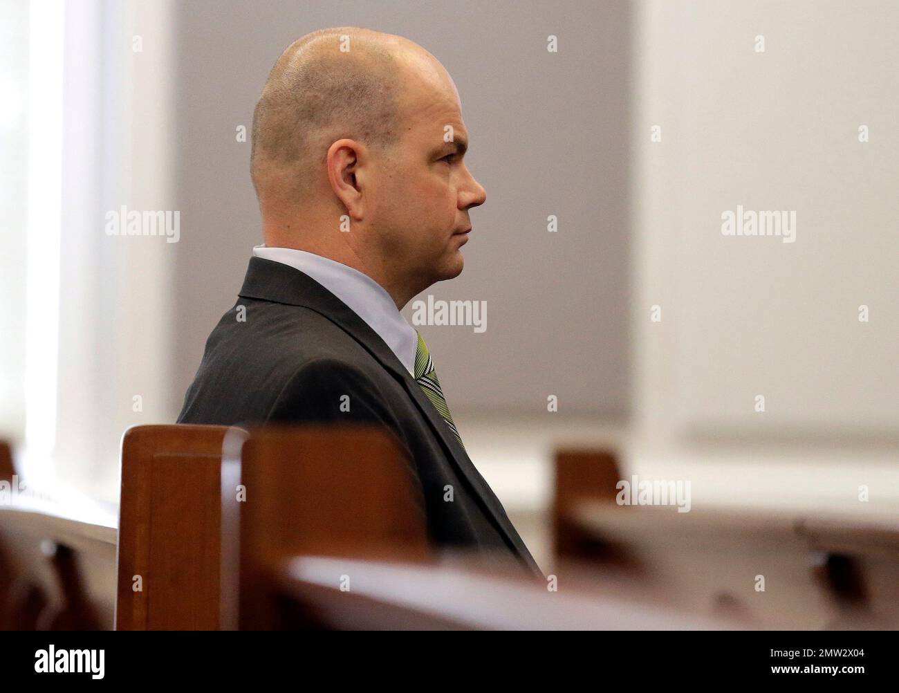 NFL agent Terry Watson listens at the Orange County Courthouse in ...
