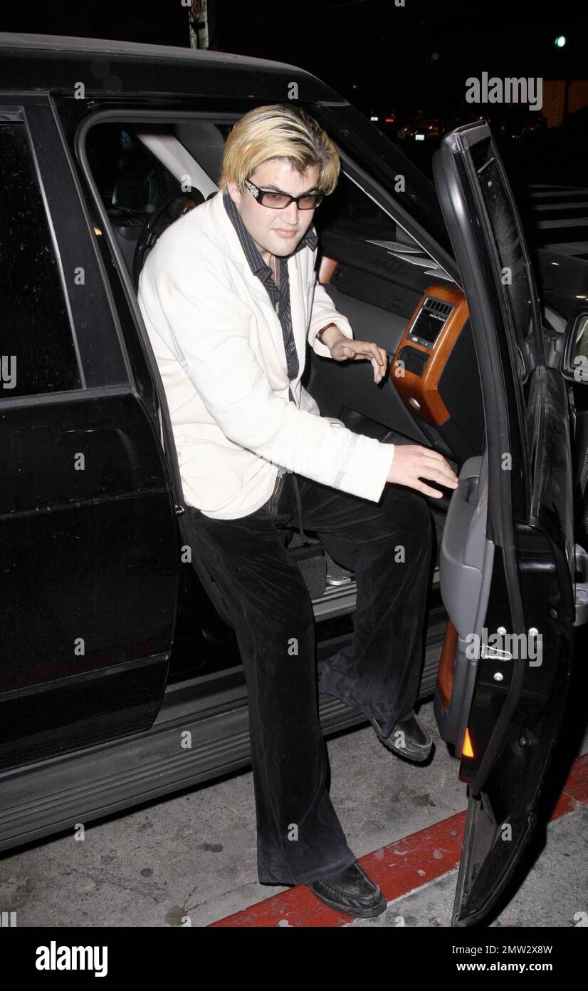 Jason Davis arrives at the Welcome Home DJ AM party at the Avalon ...