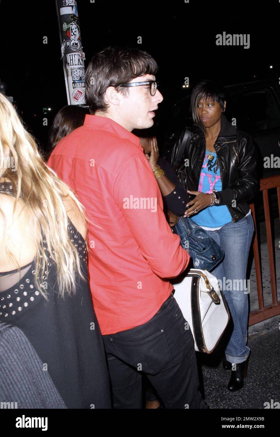 Mark Ronson arrives at the Welcome Home DJ AM party at the Avalon ...