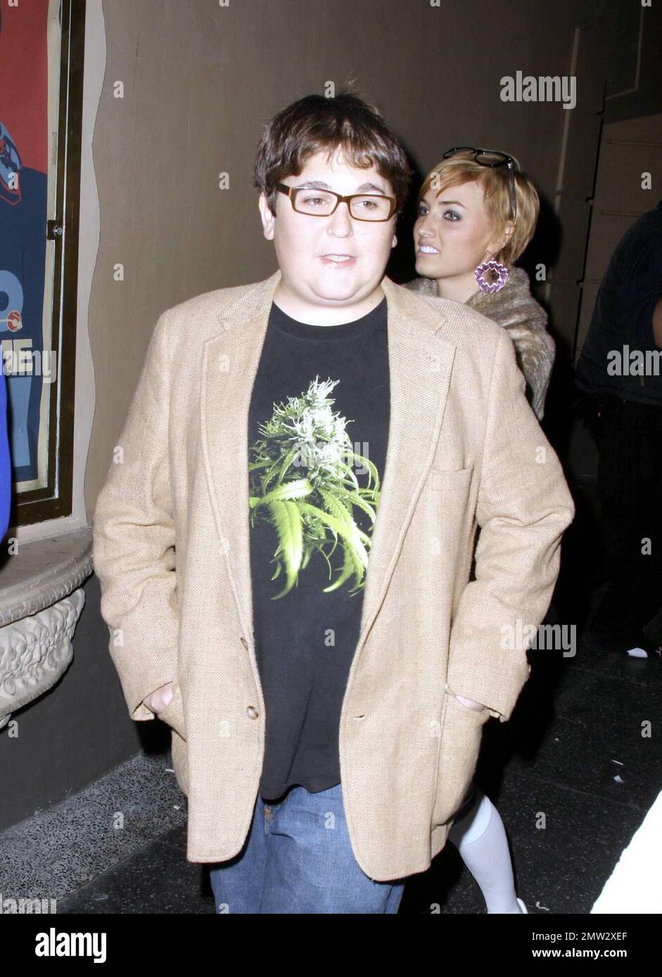 Andy Milonakis arrives at the Welcome Home DJ AM party at the Avalon ...